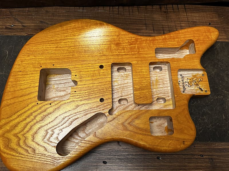 Warmoth Jaguar body - accepts humbucker size pickups | Reverb Warmoth Jaguar body - accepts humbucker size pickups | Reverb