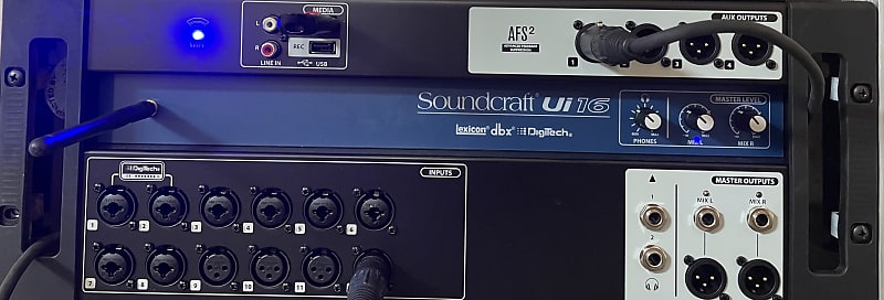Soundcraft Ui-16 Rackmount 16-Channel Digital Mixer w/ | Reverb UK
