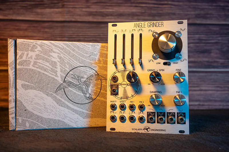 Schlappi Engineering Angle Grinder - Silver | Reverb