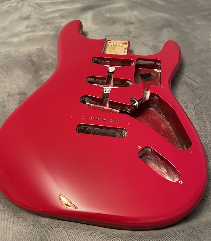 Fender Clapton Body 2022 Red | Reverb