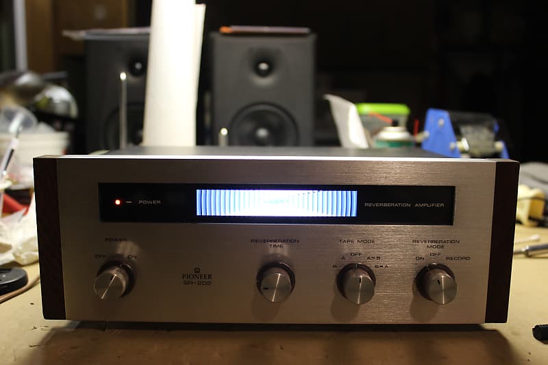 Restored PIoneer SR-202 Reverberation Amplifer (6) | Reverb