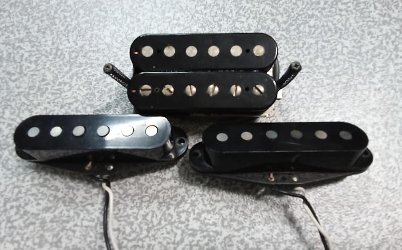 Fernandes STJ 75 1986 HSS Humbucker & Single Coil Pickup Set | Reverb