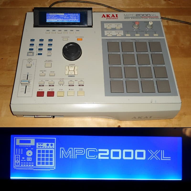 Fully Serviced Akai MPC 2000XL w/New LCD Display CF Drive 1GB | Reverb