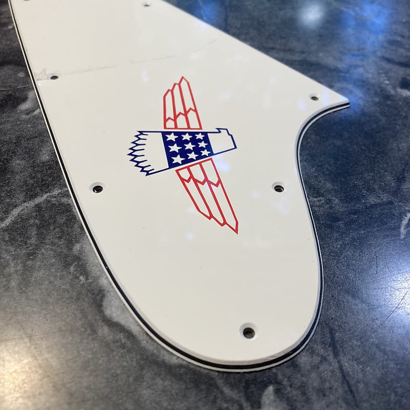 3 Ply Parchment Pickguard for Gibson Bicentennial Thunderbird | Reverb