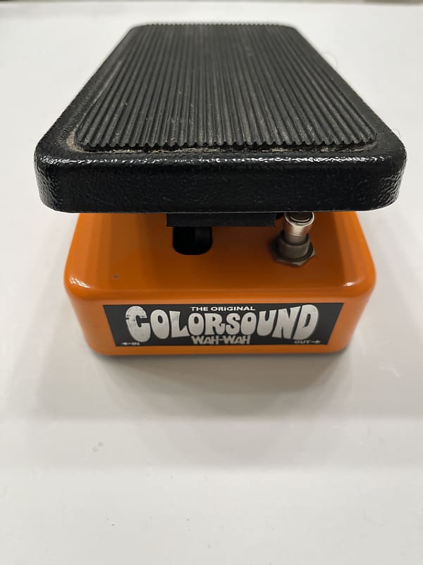 Colorsound The Original Wah Wah Rare Guitar Effect Pedal | Reverb