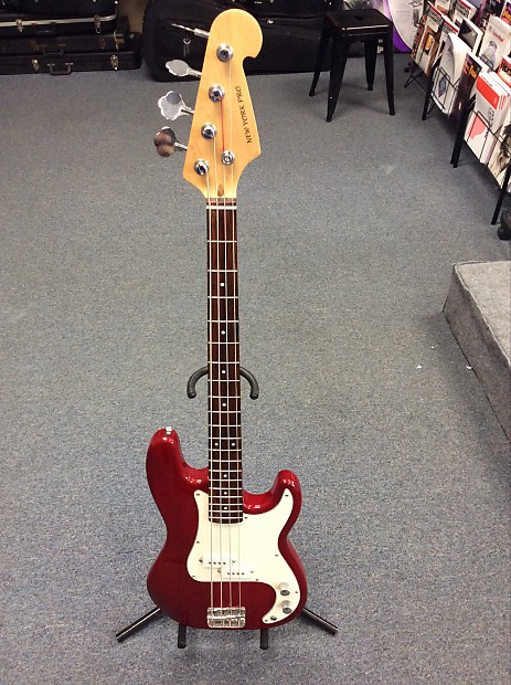 New York Pro Bass Transparent Red | Reverb