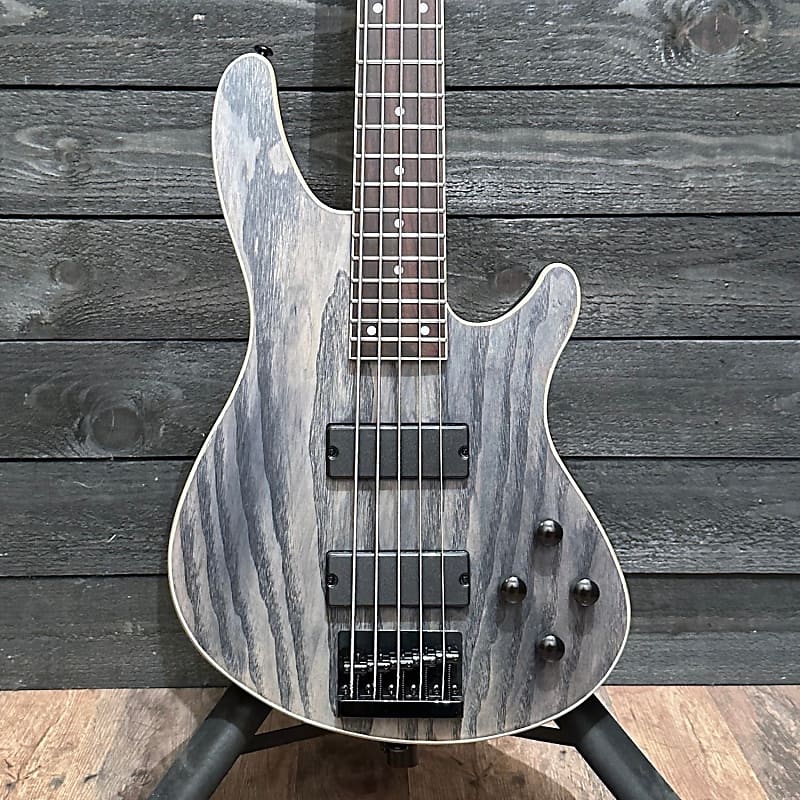 Schecter C-5 Standard 5 String Electric Bass Guitar - | Reverb