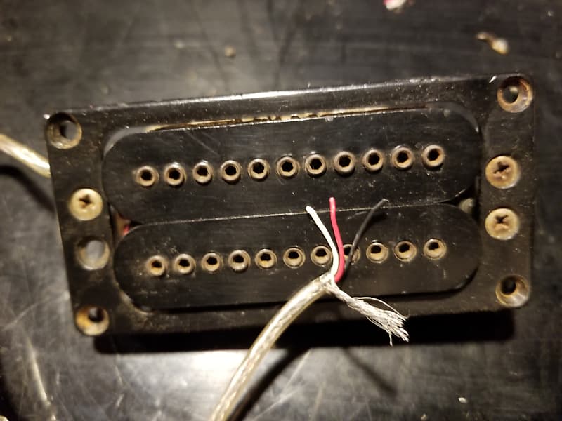 Carvin M22SD and M22T humbucker pickups 80s vintage 80s Black | Reverb