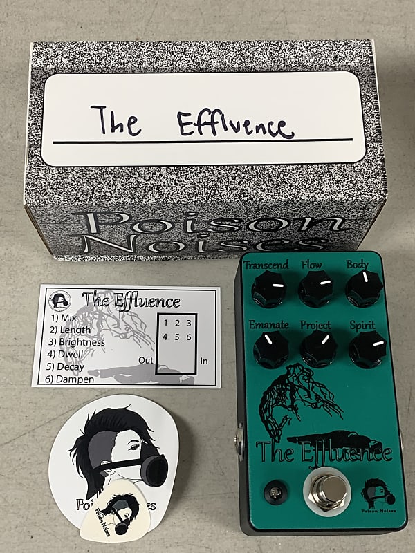 Poison Noises The Effluence Spring Reverb Pedal | Reverb