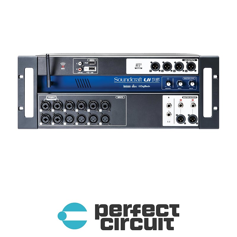 Soundcraft Ui16 16-Channel Rackmount Digital Mixer | Reverb Australia