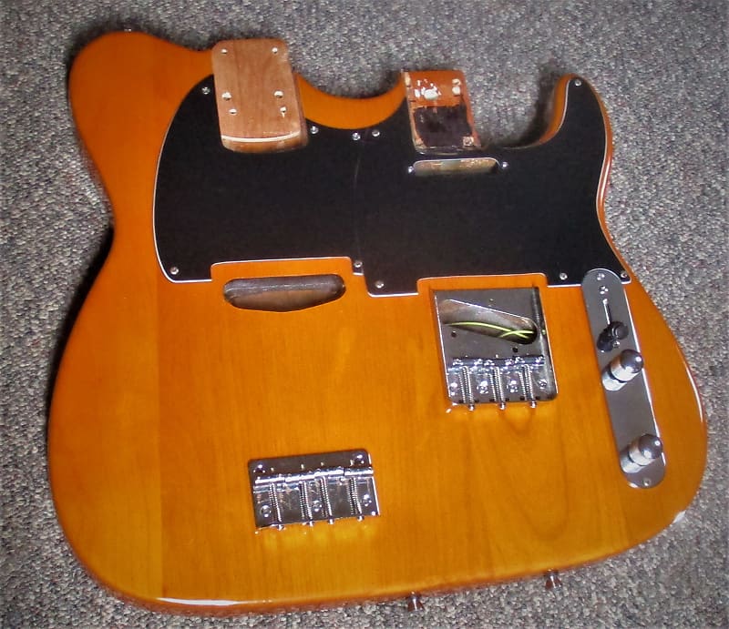 Custom Made Telecaster Doubleneck Body / Bass - 6 String | Reverb