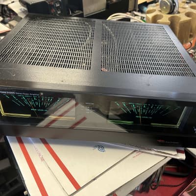 VINTAGE Proton D1200 Dual Mono Amplifier Large Meters | Reverb