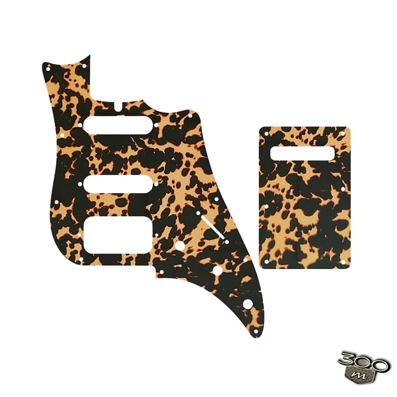 4 Ply Leopard Print James Tyler Style Guitar Pickguard And | Reverb