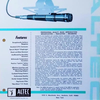 Vintage 1960's 5 pin cable cable w 1/4 inch connector for | Reverb