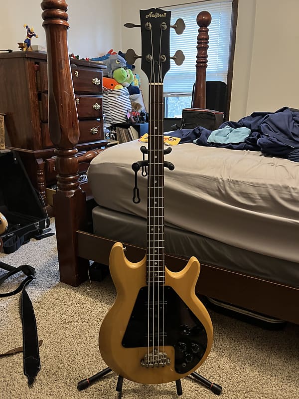 Aria Pro II Ripper Bass 1970’s - Natural | Reverb
