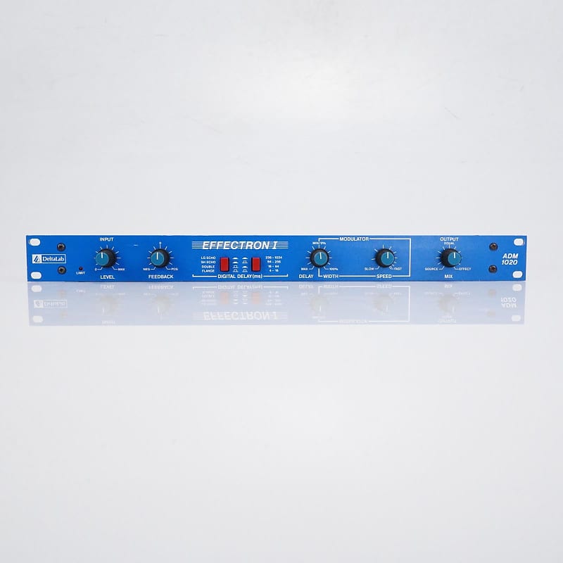 DeltaLab ADM 1020 Effectron I Digital Delay Mono Effects Unit | Reverb