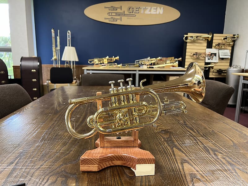Getzen 481 Advanced Student Bb Cornet – Sales Rep. Sample | Reverb