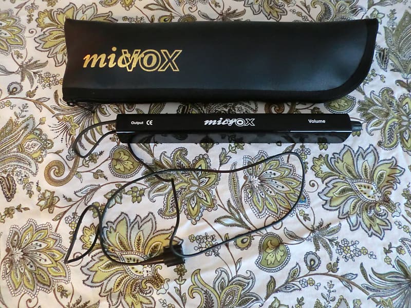 Microvox 310 black accordion mike microphone | Reverb