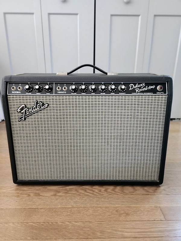 Fender '65 Deluxe Reverb Reissue 22-Watt 1x12" Guitar Combo - | Reverb
