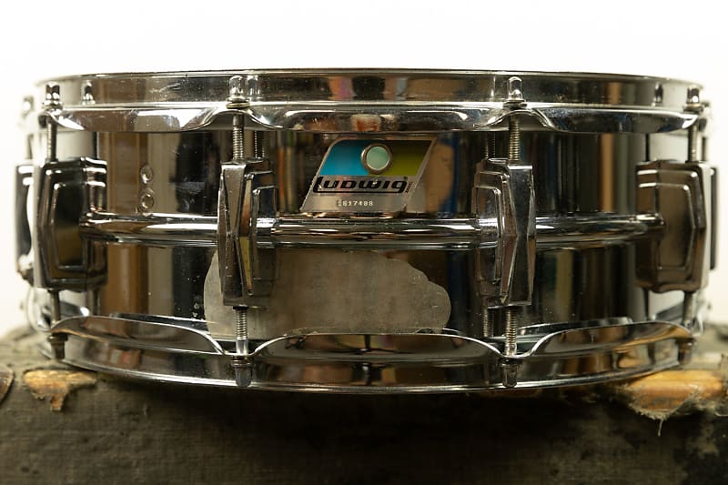 1970s Ludwig 5x14 LM400 Supraphonic Snare Drum | Reverb