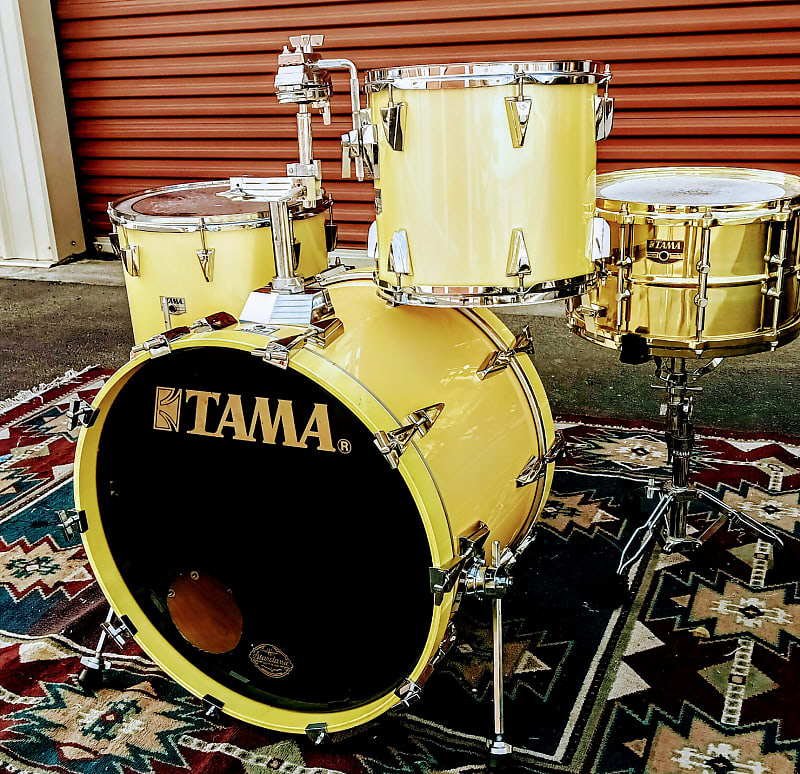 Tama Granstar 87 silky yellow | Reverb