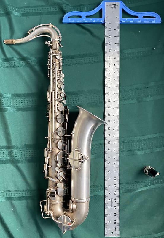 King C-Melody Saxophone 1910-1915 - Silver Plated | Reverb