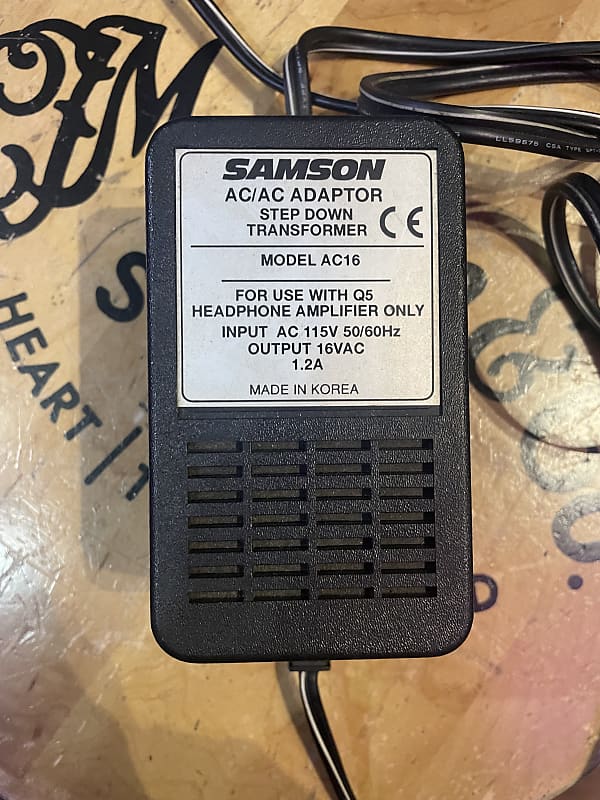 Samson AC16 AC/AC Adaptor | Reverb