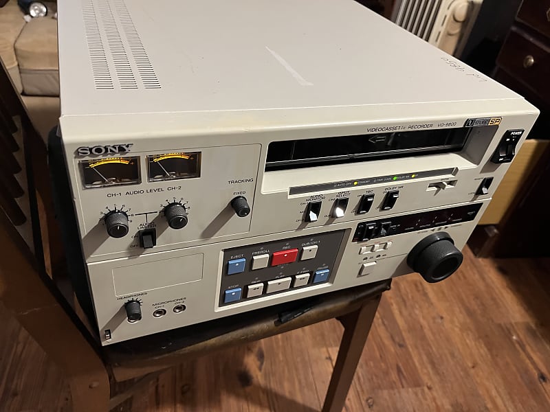Sony VO9800 Video Cassette Recorder 80s90s | Reverb