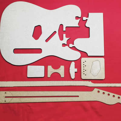 Electric Guitar routing template - Telecaster | Reverb