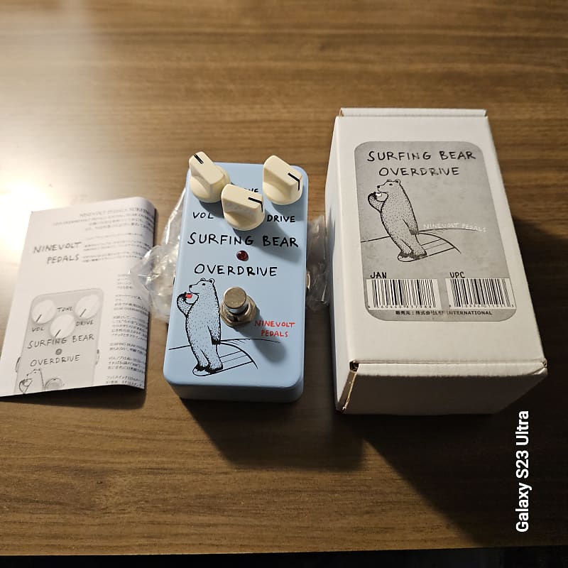 Animals Ninevolt Pedals Surfing Bears Overdrive Distortion | Reverb