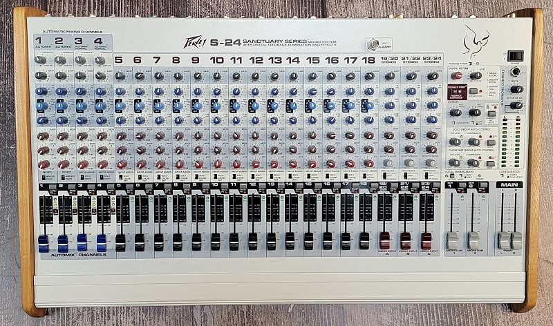 Peavey S-24 Sanctuary Series 24-Channel Mixing Console Mixer | Reverb
