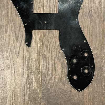 Fender Telecaster Custom Pickguard 1975 - Black | Reverb