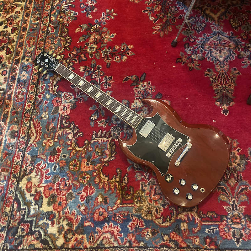 Left Handed Gibson SG Standard Heritage Cherry 2005 | Reverb