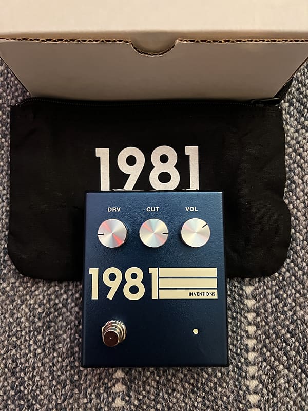 1981 Inventions DRV Overdrive Indigo | Reverb