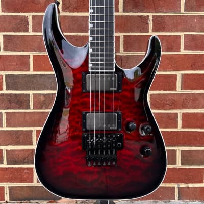 ESP EII HOR FR II TESB EMG Horizon Tiger Eye Sunburst Flame | Reverb