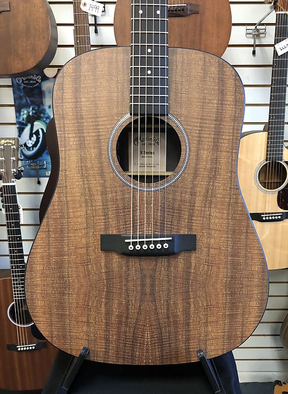 Martin DX1E-01 2019 Natural KOA HPL, Acoustic Electric | Reverb