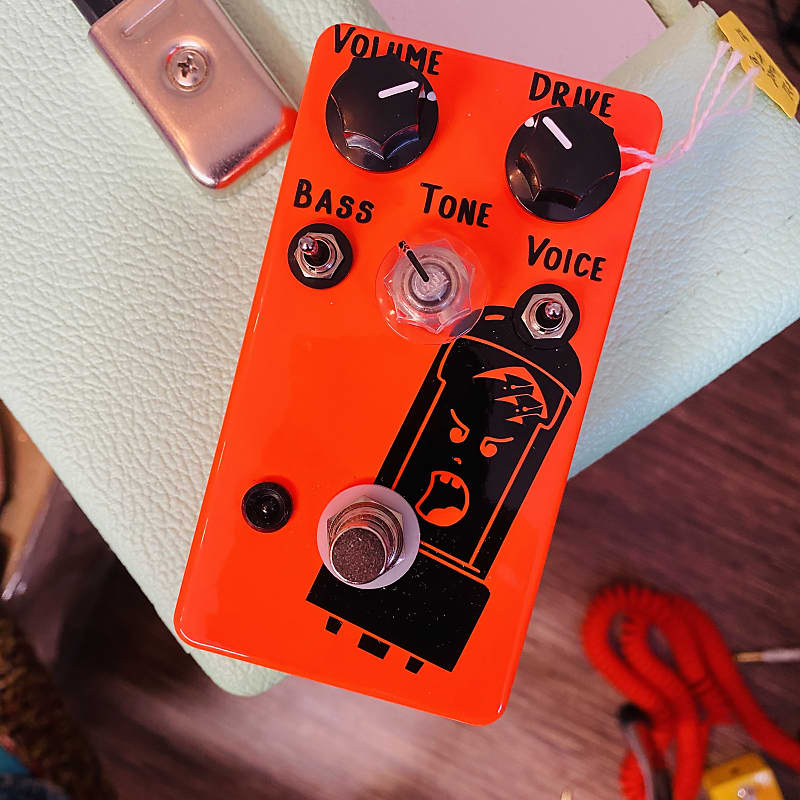 Honker Hot Rod - TS-808 Clone with mods - Orange - | Reverb Canada