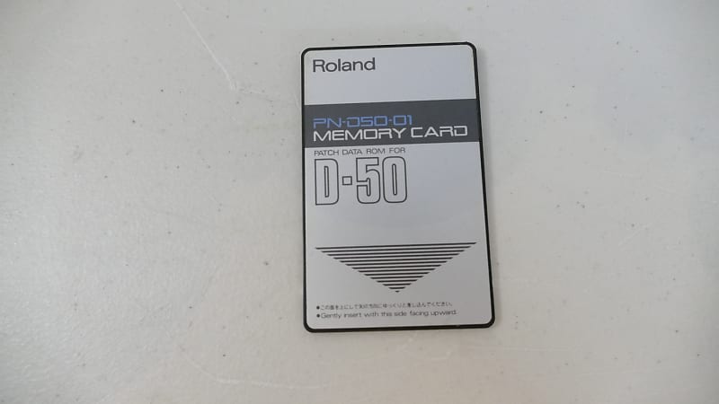 Roland D-50 -Rom Card - PN - D50 - 01 - Sustain Group | Reverb