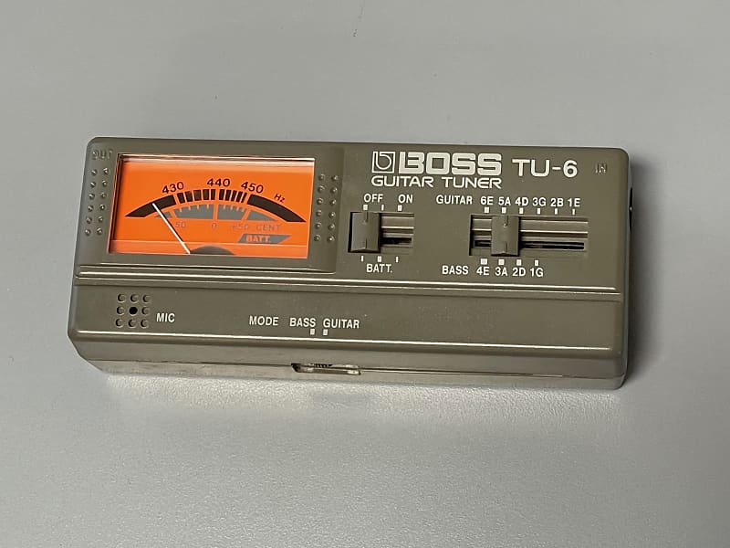 Vintage Boss Tuner TU-6! Sale Benefits Music Education | Reverb