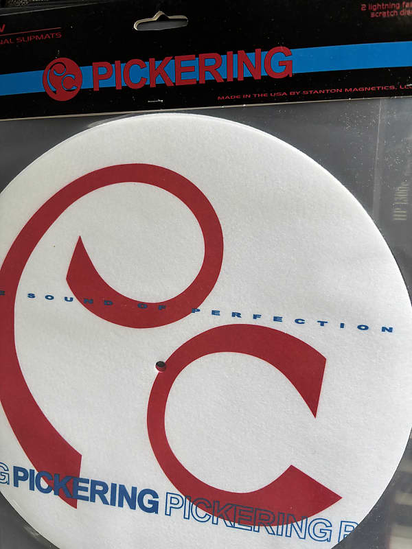 Pickering SMP-1W White Slip-Mat DJ Record Turntable | Reverb Canada