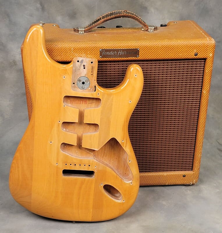 1971 1972 Fender Stratocaster BODY STRAT 71 72 Natural | Reverb