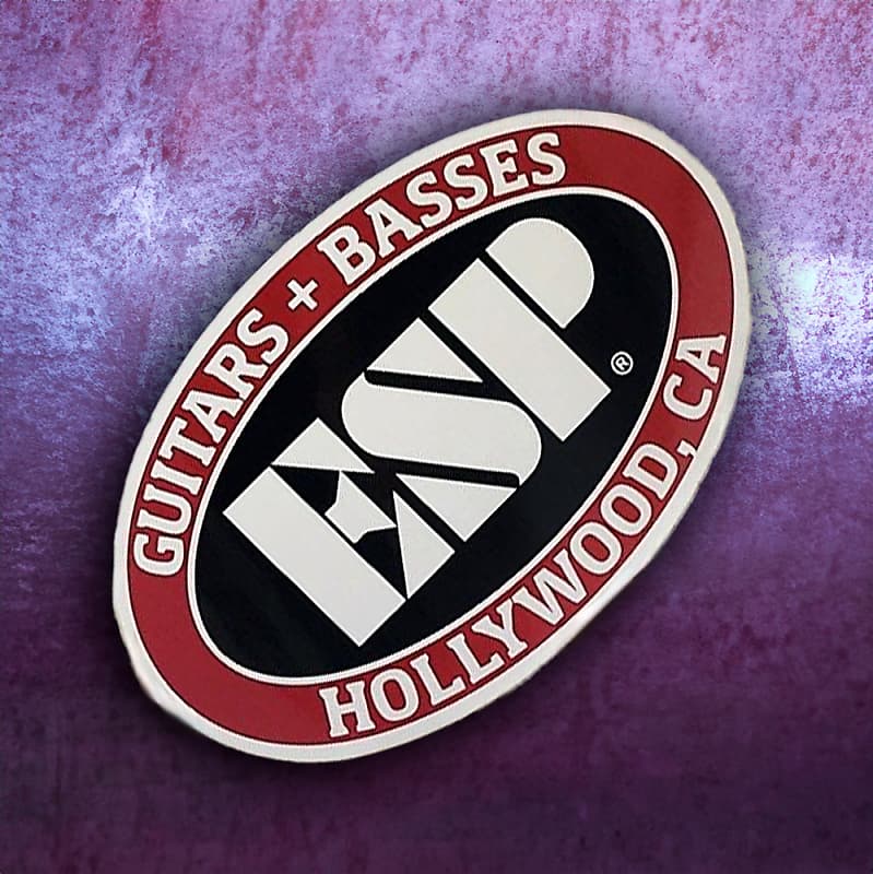 ESP GUITARS STICKER INSANELY RARE LIMITED EDITION ESP GUITAR | Reverb