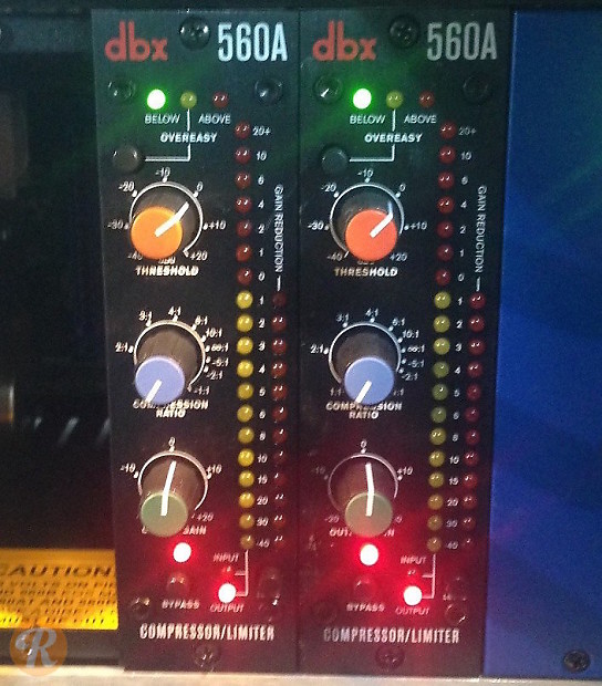 dbx 560A 500 Series Compressor Limiter Pair | Reverb