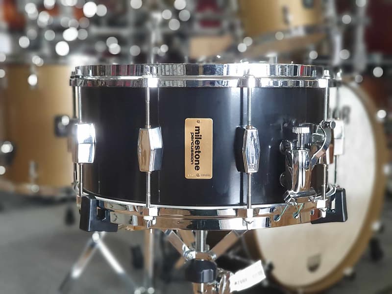 Vintage Milestone 80's fiberglass snare drum 6.5x14 | Reverb