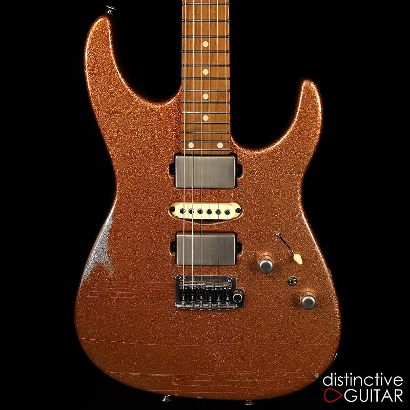 Tom Anderson Angel Player - Big Sparkle Champagne In-Distress | Reverb