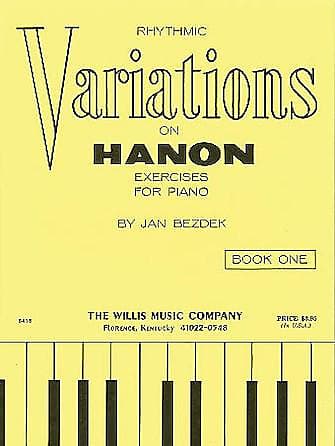 Rhythmic Variations Hanon Book 1 Willis Music | Reverb