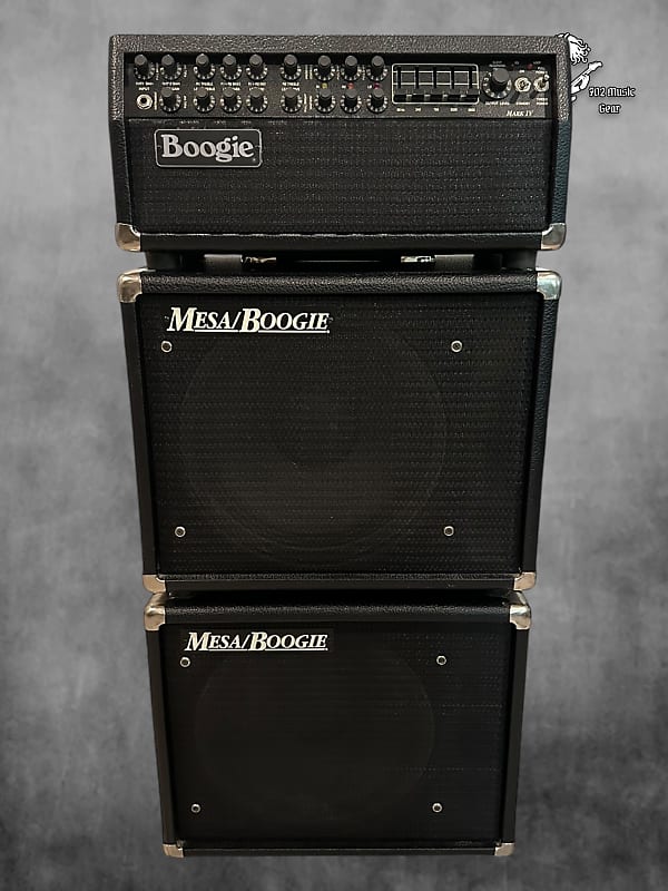 Mesa Boogie Mark IV Full Stack - Black | Reverb