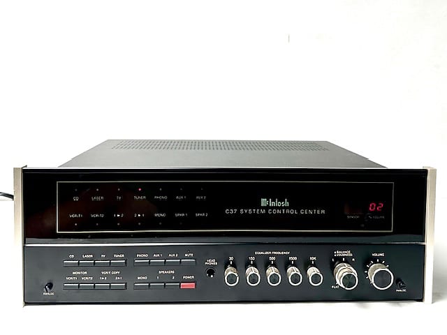 McIntosh C37 System Controller Center Preamplifier with | Reverb