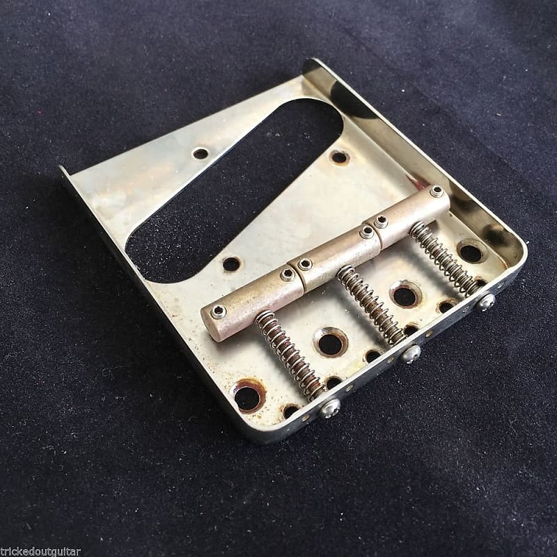 Real Life Relics Left Hand Aged Vintage Telecaster® Bridge | Reverb