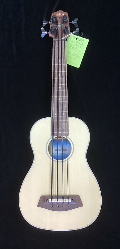 Kala Bass-2-FL - Natural Finish Fretless | Reverb